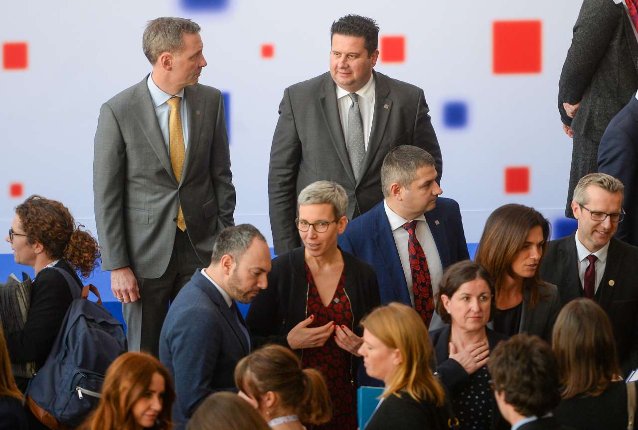 Sam Tanson à la réunion des ministres de la Justice au Conseil «Justice ...