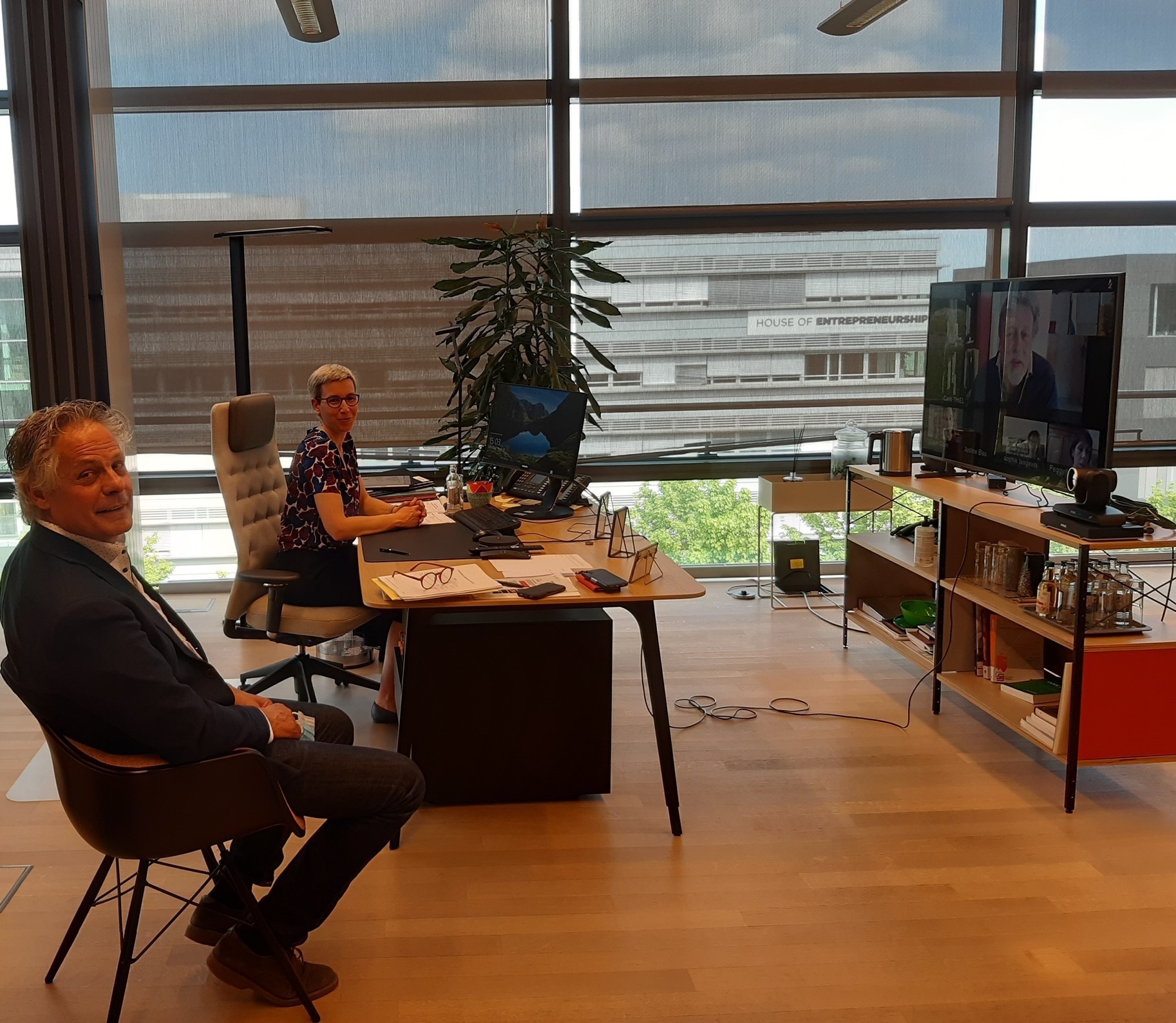 Échange de Sam Tanson avec les fédérations luxembourgeoises du secteur ...