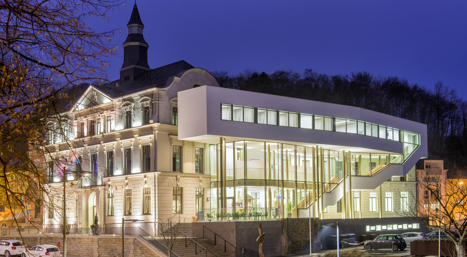 Architectour.lu: centre culturel de Differdange - Lëtzebuerger Gemengen