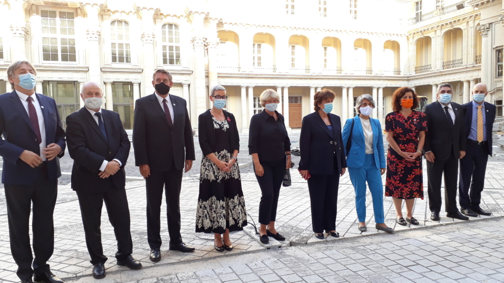 Sam Tanson à la réunion de travail des ministres UE de la Culture ...