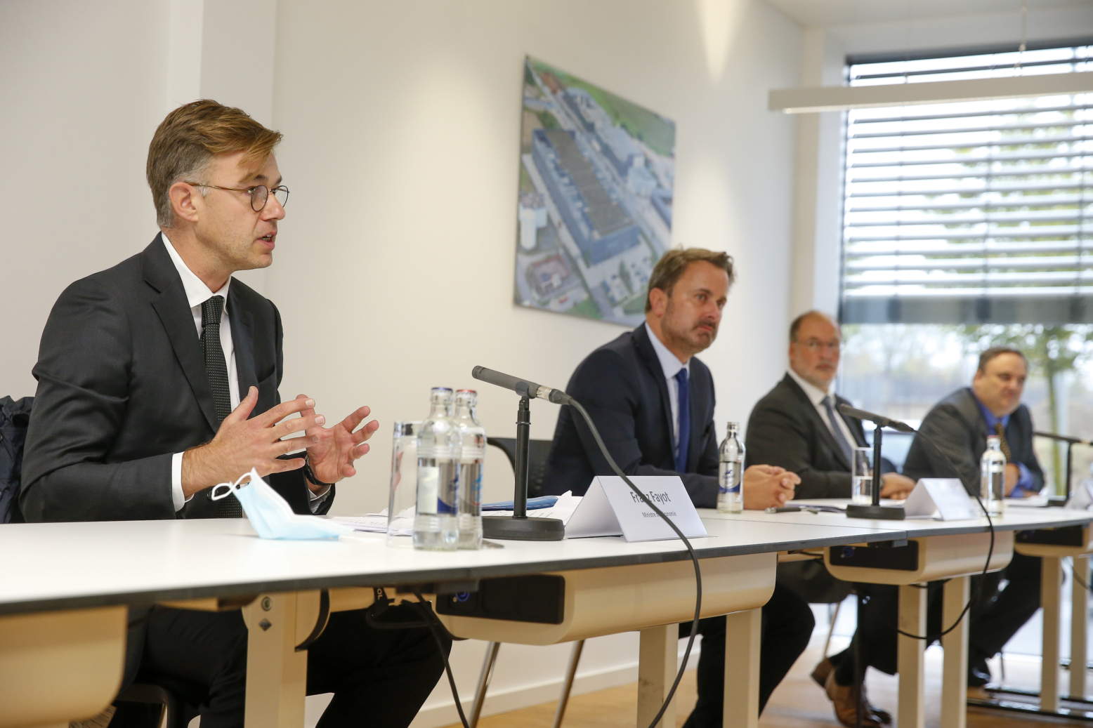 Xavier Bettel et Franz Fayot ont annoncé l’acquisition du ... Xavier Bettel et Franz Fayot ont annoncé l’acquisition du ...