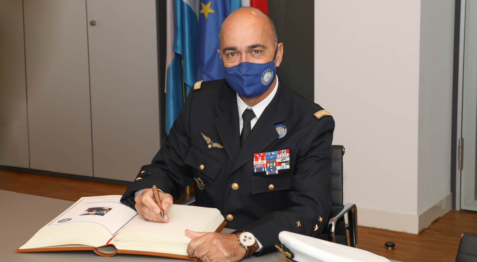 Visite du général André Lanata de l’OTAN au Luxembourg - Lëtzebuerger ...